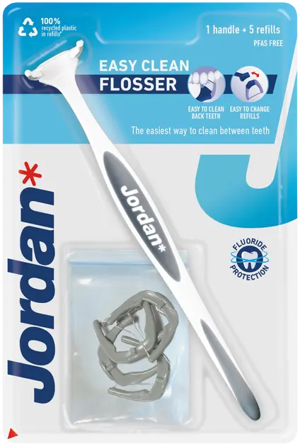 Jordan Easy Clean Flosser hammaslankain | Sokos verkkokauppa