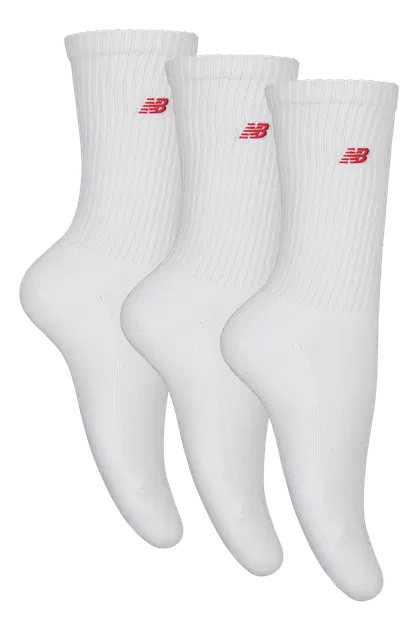New Balance NB Patch Logo Crew 3-pack sukat | Sokos verkkokauppa