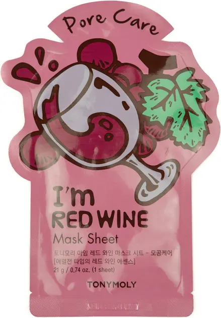 Tonymoly I Am Red Wine Mask Sheet | Sokos verkkokauppa