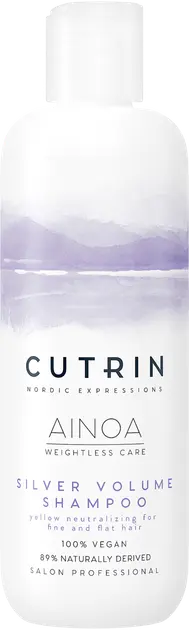 Cutrin Ainoa Silver Volume hopeashampoo 300 ml | Sokos verkkokauppa