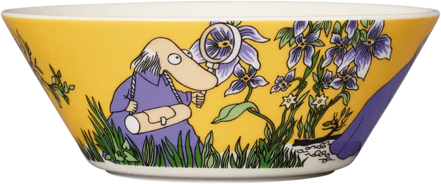 Moomin Arabia Muumi Kulho Hemuli 15cm keltainen | Sokos verkkokauppa