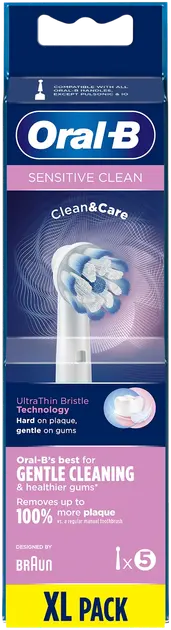 Oral-B Sensitive Clean&Care 5kpl vaihtoharja | Sokos verkkokauppa