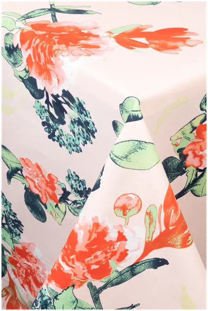 Pentik Huvila pöytäliina 145x250 cm, vaaleanoranssi | Sokos verkkokauppa