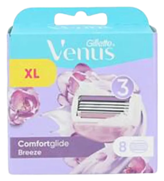 Venus Comfortglide Breeze terät 8kpl | Sokos verkkokauppa