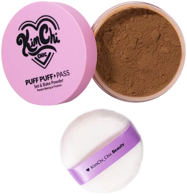 KimChi Chic Beauty Puff Puff Pass Loose Setting Powder irtopuuteri 24 g ...