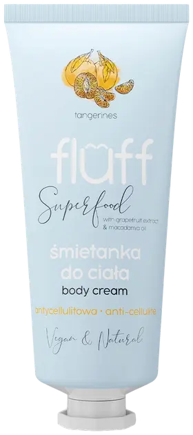 Fluff Body Cream Tangerines Anti-Cellulite vartalovoide 150 ml | Sokos ...