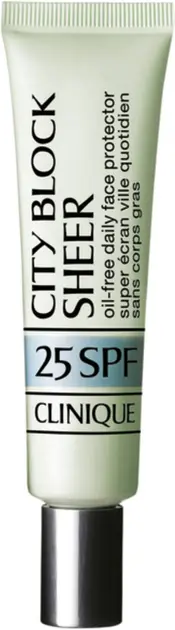 Clinique City Block Sheer Oil-Free Daily Face Protector Broad Spectrum ...