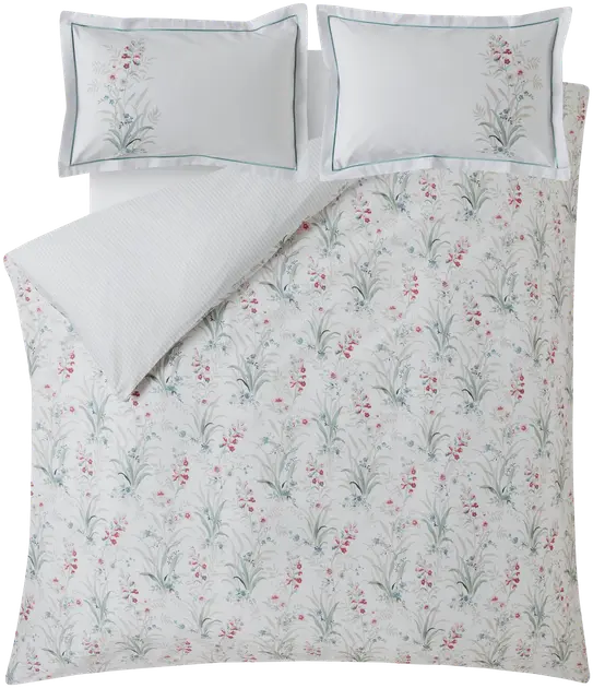 Laura Ashley Mosedale Posy pussilakana 150x210cm soft natural | Sokos ...