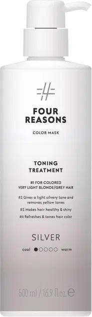Four Reasons Color Mask Toning Treatment sävyttävä tehohoito Silver 500 ...