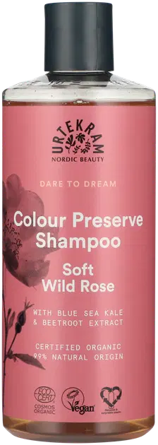Urtekram Soft Wild Rose Shampoo 500ml | Sokos verkkokauppa