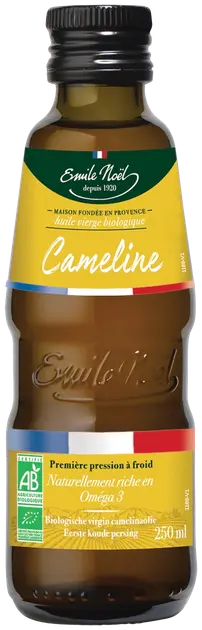 Emile Noel Luomu kylmäpuristettu Camelinaöljy 250ml | Sokos verkkokauppa