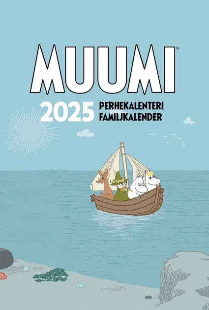 Moomin perhekalenteri Muumi 2025 | Sokos verkkokauppa