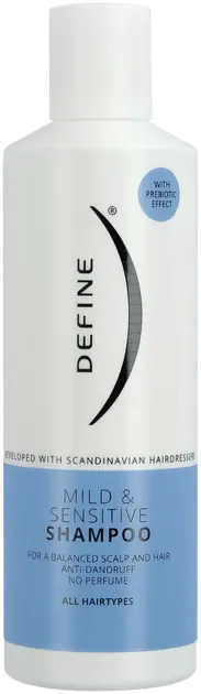 Define Mild & Sensitive shampoo prebiootteja sisältävä mieto ja ...