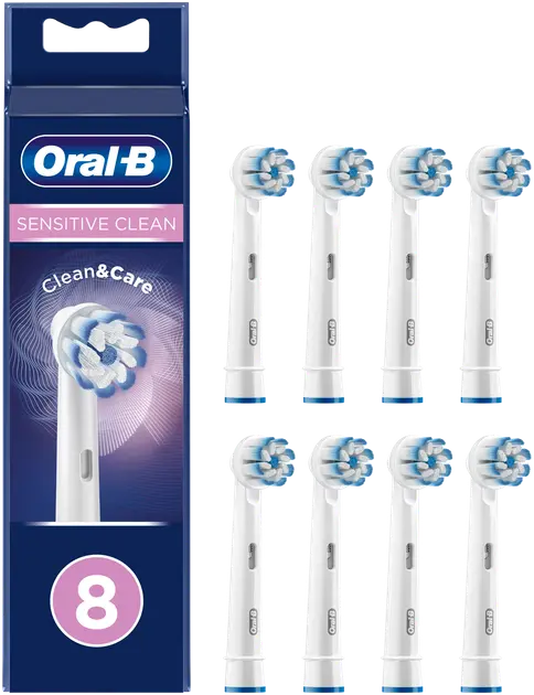 Oral-B Vaihtoharja Sensitive Clean 8kpl | Sokos verkkokauppa