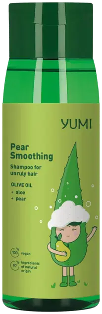 Yumi silottava shampoo pörröisille hiuksille päärynä 300 ml | Sokos ...