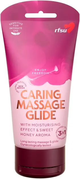 RFSU Sense Me Massage Glide Caring 150ml | Sokos verkkokauppa