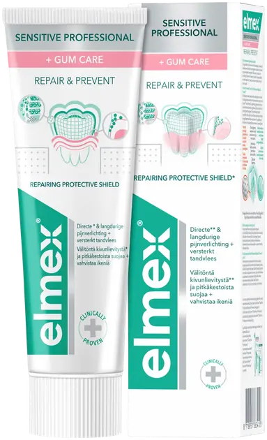 elmex Sensitive Professional Repair & Prevent hammastahna 75 ml | Sokos ...