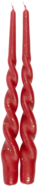 Pentik Kierre kruunukynttilä hile 28 cm 2 kpl/pkt punainen | Sokos ...