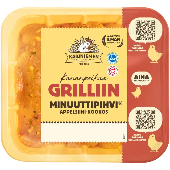 Kariniemen Kananpojan Minuuttipihvi® appelsiini-kookos 350 g | S-kaupat ...