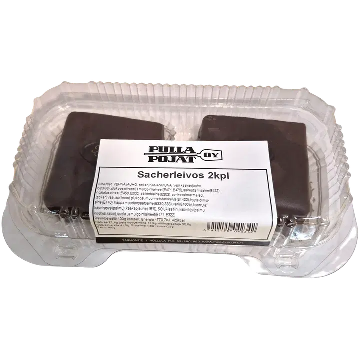 Pulla Pojat Sacherleivos 160 g 2 kpl | S-kaupat ruoan verkkokauppa