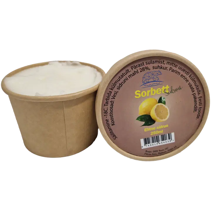 Tuutu Sidruni sorbett 250 g | Prisma | alati odavad hinnad, telli kaup ...