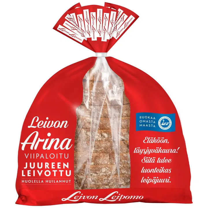 Leivon Leipomo Leivon Arina viipaloitu, sekaleipä 450g | S-kaupat ruoan ...