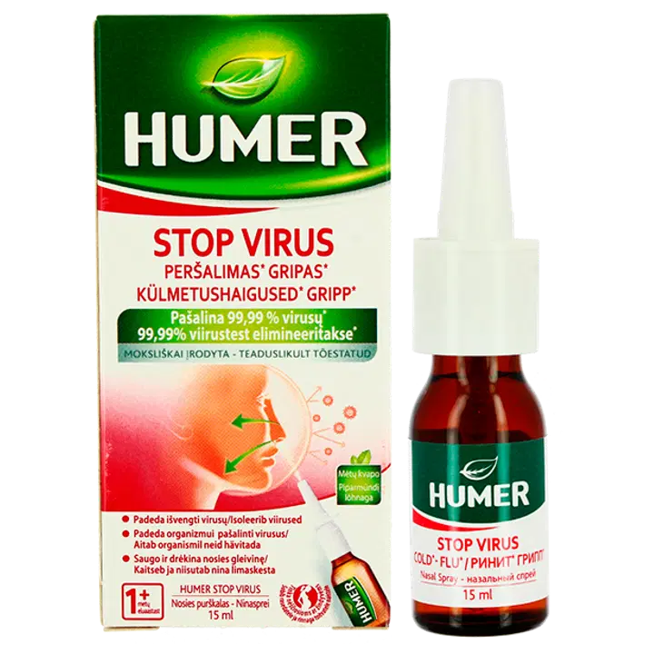 Humer Stop Virus ninasprei 15ml | Prisma | alati odavad hinnad, telli ...