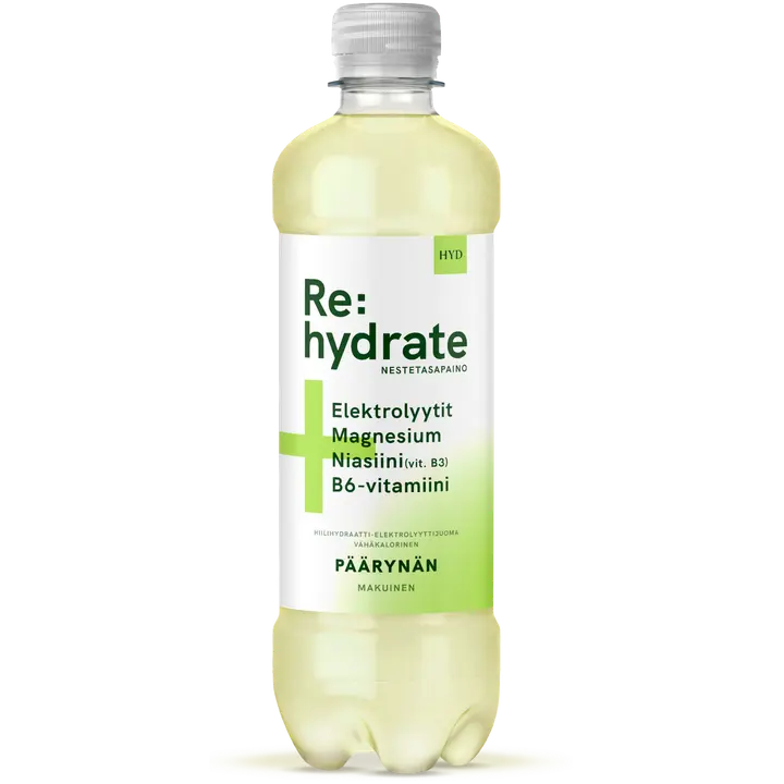 HYD Re:hydrate Päärynänmakuinen hiilihydraatti-elektrolyyttijuoma 500 ...