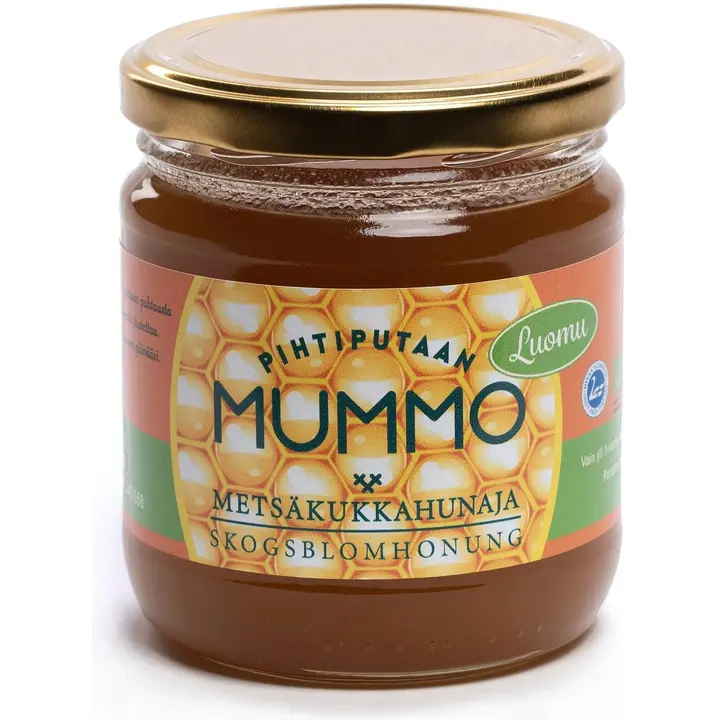 Mesimäen hunaja Pihtiputaan mummo luomuhunaja 500 g | S-kaupat ruoan ...