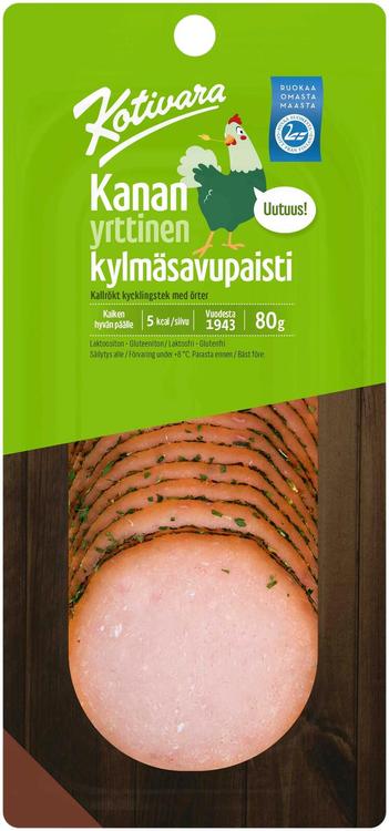 Kotivara Kanan yrttinen kylmäsavupaisti 80 g | S-kaupat ruoan verkkokauppa