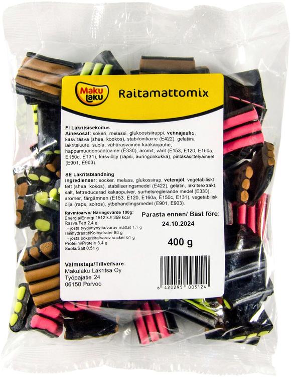 Makulaku raitamattomix 400 g | S-kaupat ruoan verkkokauppa