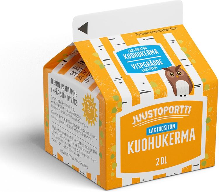 Juustoportti Kuohukerma 2 dl laktoositon | S-kaupat ruoan verkkokauppa