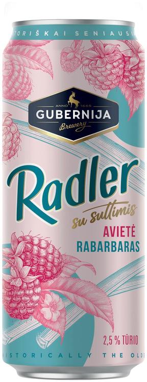 Gubernija Radler raspberry rhubarb alkohoolne jook 2,5%vol 500ml ...