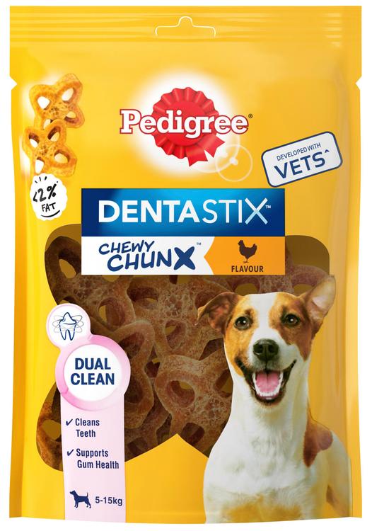 Pedigree DentaStix Chewy Chunx mini Kanaa 68g | S-kaupat ruoan verkkokauppa