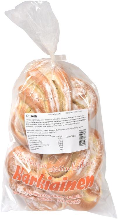 RUSETTIPULLA 4 KPL | S-kaupat ruoan verkkokauppa
