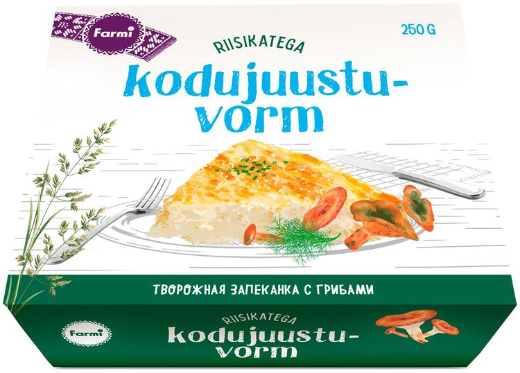 FARMI Kodujuustuvorm riisikatega 250 g | Prisma | alati odavad hinnad ...