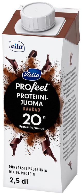 Valio PROfeel proteiinijuoma kaakao 2,5 dl UHT laktoositon | S-kaupat ruoan verkkokauppa