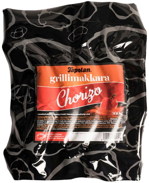 Tapola Chorizo grillimakkara 360 g | S-kaupat ruoan verkkokauppa