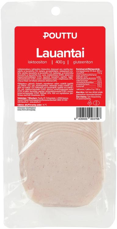 Pouttu Lauantai 400g | S-kaupat ruoan verkkokauppa