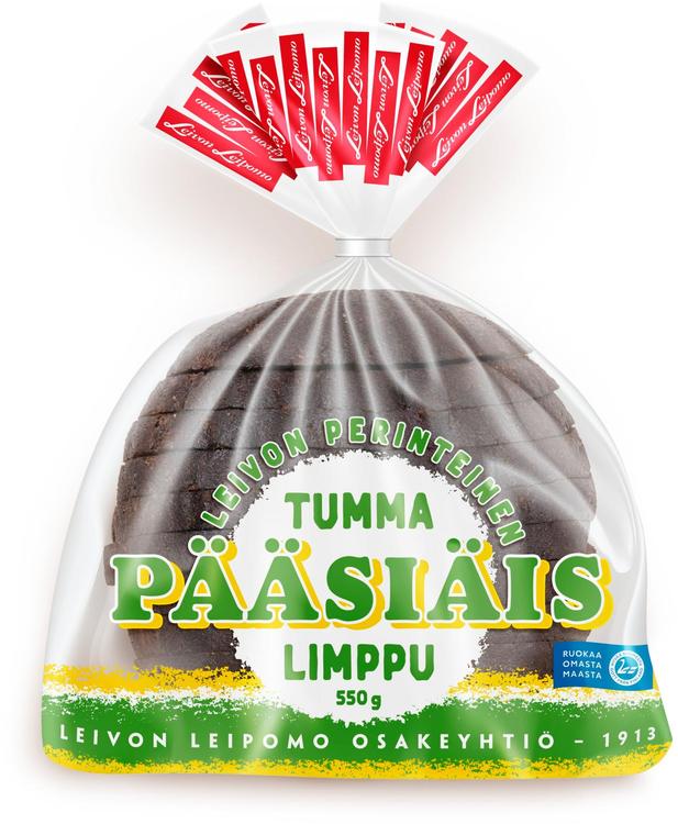Leivon Leipomo Perinteinen Tumma Pääsiäislimppu 550g maustettu ...