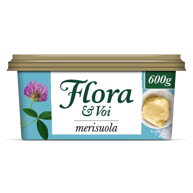 Flora & Voi 600 G Merisuola | S-kaupat ruoan verkkokauppa