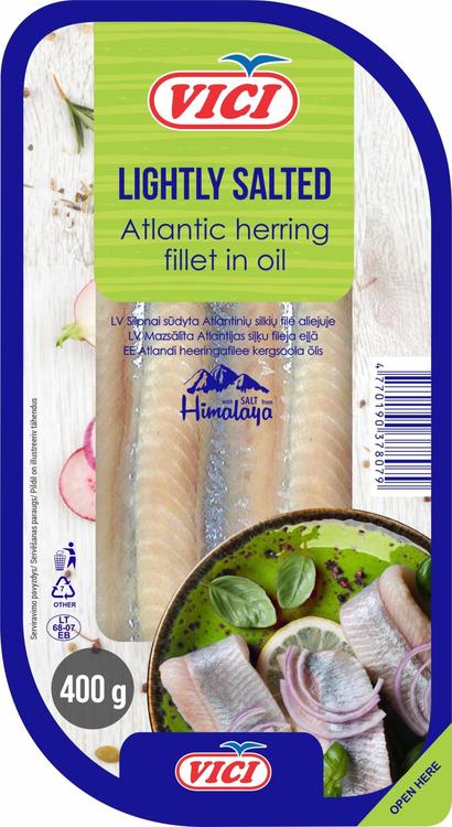 Heeringafilee kergsoola õlis 400 g | Prisma | alati odavad hinnad, telli kaup otse koju
