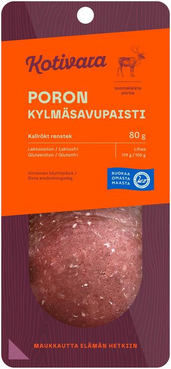 Kotivara Poron kylmäsavupaisti 80 g | S-kaupat ruoan verkkokauppa