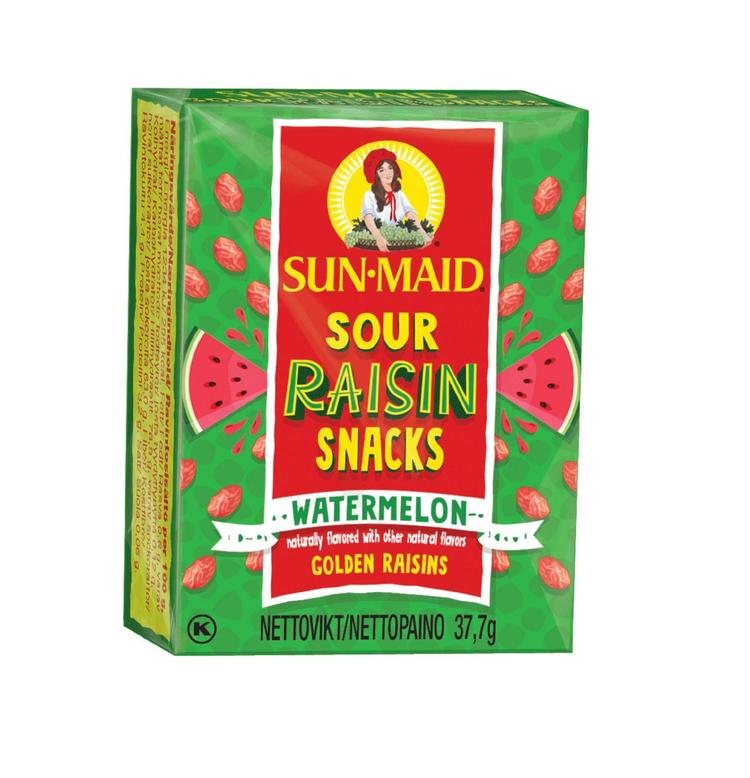 37,7g Sun-Maid Sour Raisin Snacks Watermelon | S-kaupat ruoan verkkokauppa