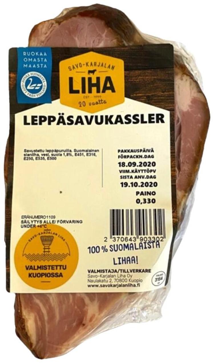 Savo-Karjalan Liha Oy Leppäsavu-kassler n300g | S-kaupat ruoan verkkokauppa
