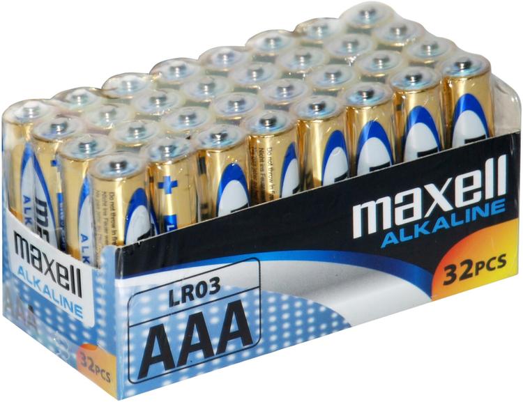 Maxell LR3 AAA paristo 32PK | S-kaupat ruoan verkkokauppa
