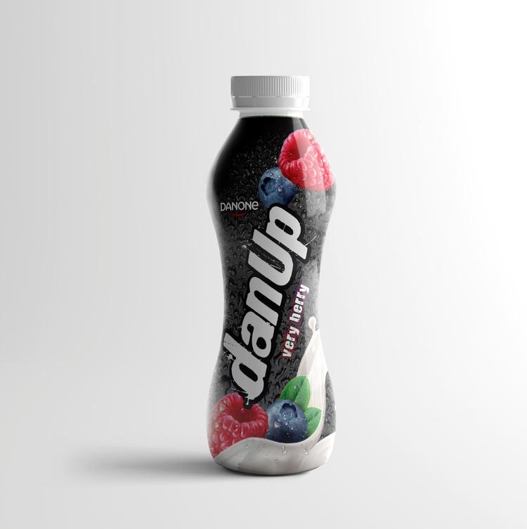 Danone DanUp vadelma-mustikka juotava jogurtti 300g | S-kaupat ruoan ...