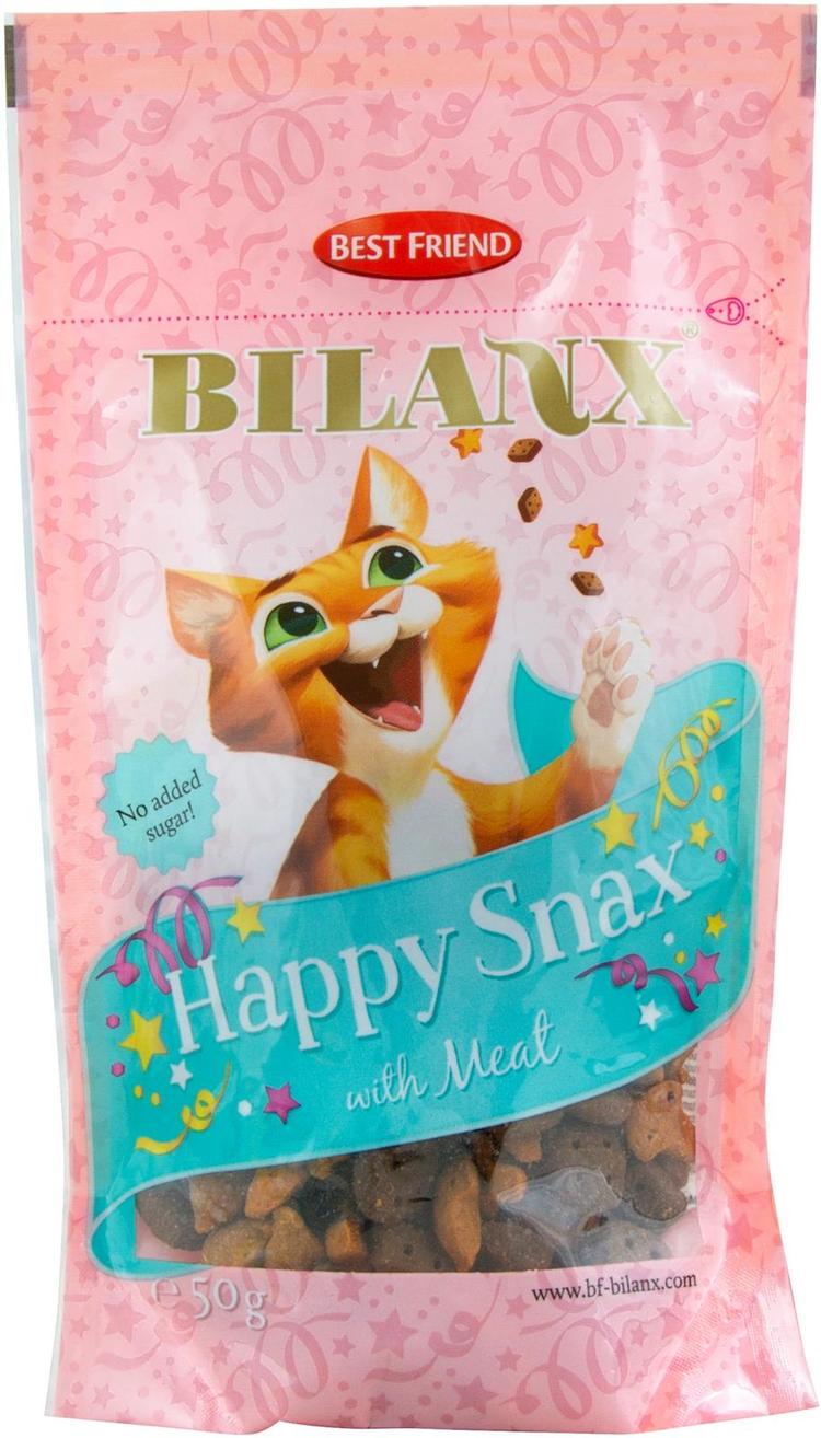 Best Friend Bilanx Happy Snax liha 50g | S-kaupat ruoan verkkokauppa