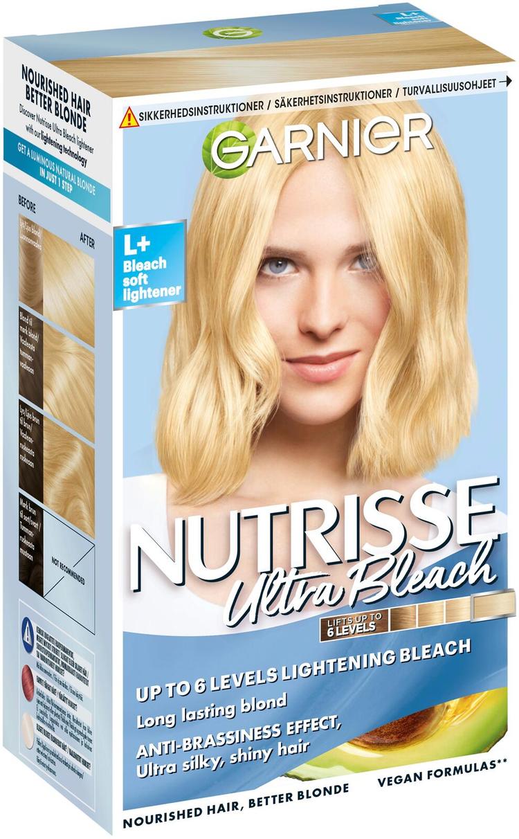 Garnier Nutrisse Ultra Bleach L+ Bleach Soft Lightener värinpoisto 1kpl ...