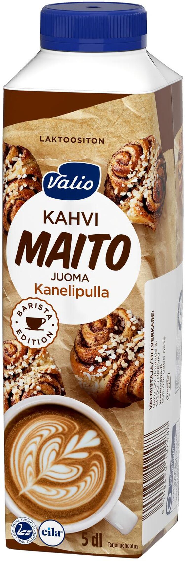 Valio kahvimaitojuoma kanelipulla 5 dl laktoositon | S-kaupat ruoan verkkokauppa